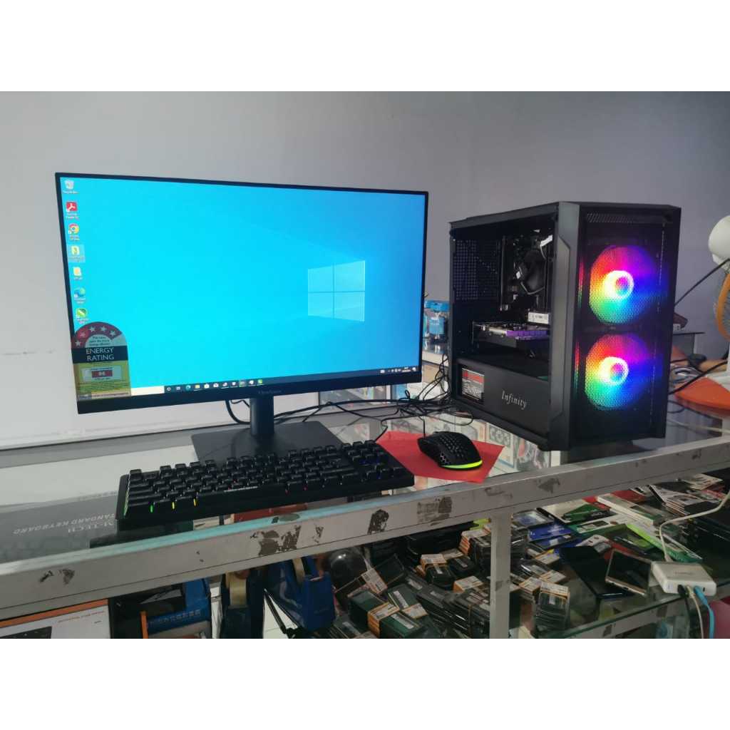 Jual RAKITAN PC KOMPUTER GAMING CORE I5 RAM 16GB VGA NVIDIA FULLSET | Shopee Indonesia