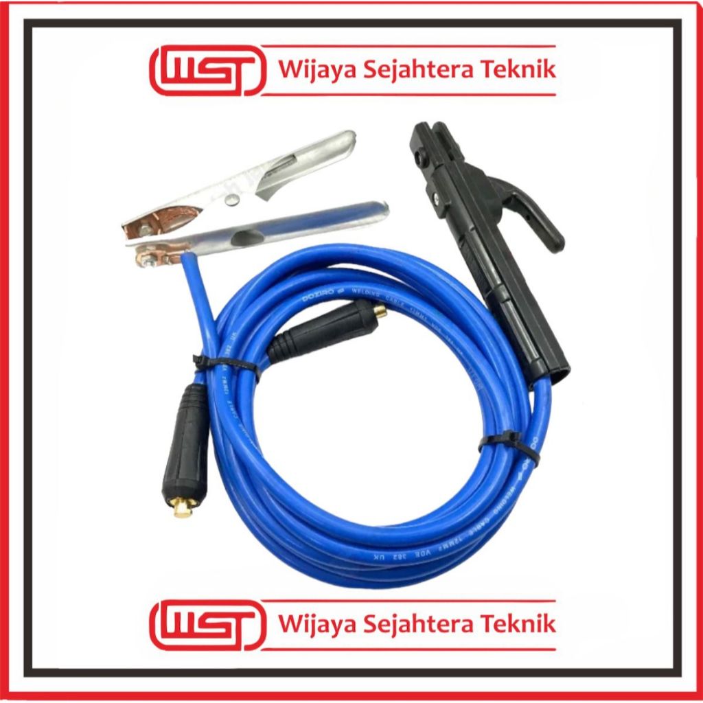Jual PAKET Set tang las & tang massa & kabel 1.5 meter stang las ...