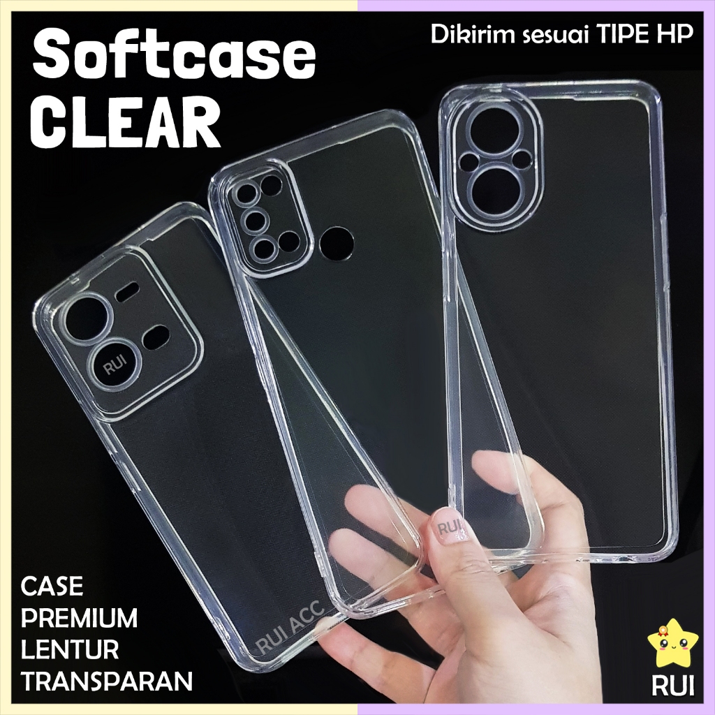 Jual Clear Case Samsung A06 A16 A55 A54 A53 A52 A51 5G 4G Silikon Bening Polos Softcase Lentur ...
