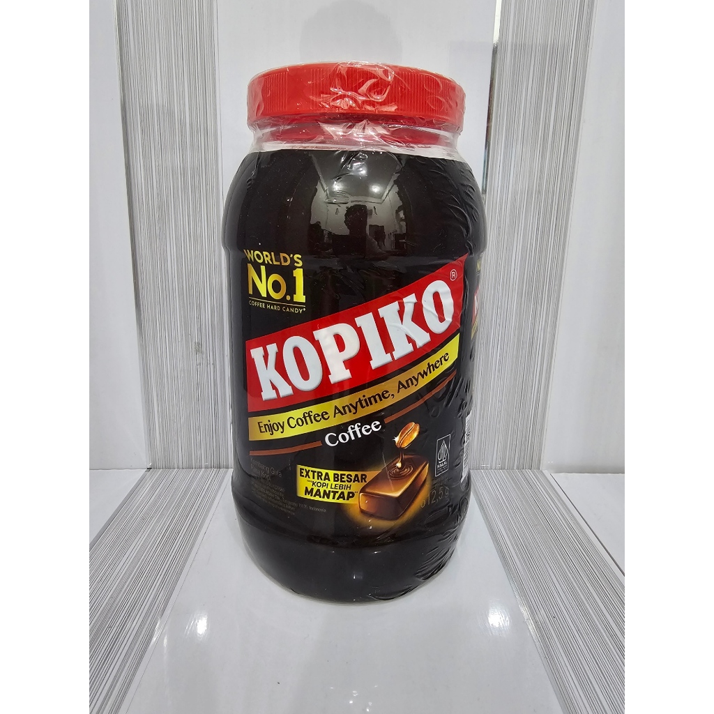 Jual Kopiko Permen Kopi 612.5g Toples | Shopee Indonesia
