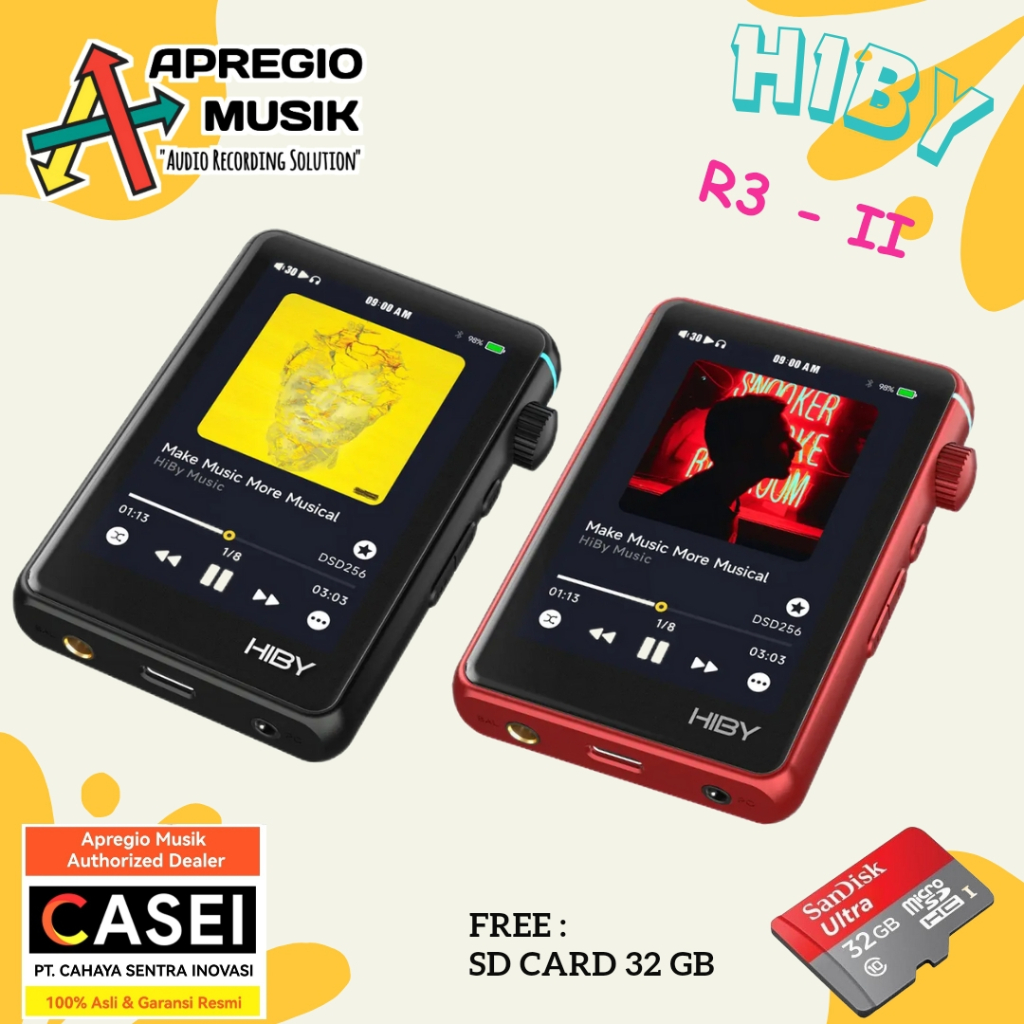 Jual HiBy R3 II / R3 Gen 2 Dual ES9219C Portable Digital Audio Player | Shopee Indonesia