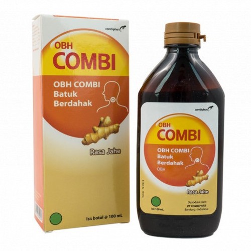 Jual OBH Combi Batuk Berdahak Jahe Sirup 100 ml / Meredakan batuk ...