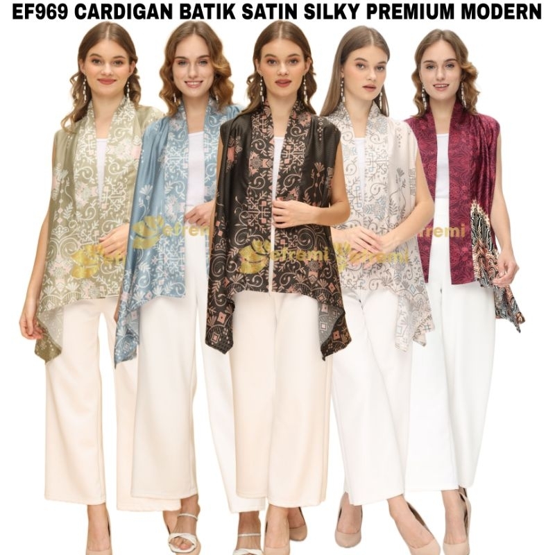 Jual EF969 CBP OUTER BATIK WANITA//OUTER BATIK WANITA PREMIUM//BATIK ...