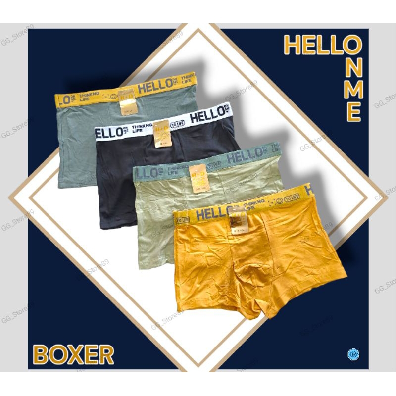 Jual Celana Dalam Boxer Pria / CD BOXER Pria murah HELLO ON ME Size XL ...