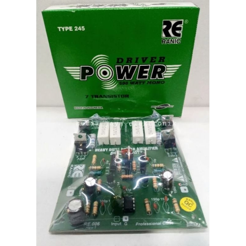 Jual KIT DRIVER POWER 600 WATT MONO | Shopee Indonesia