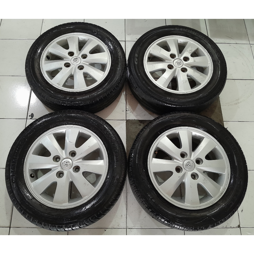 Jual velg seken avanza sring 15x5 lubang 4x114 seken bekas murah ...