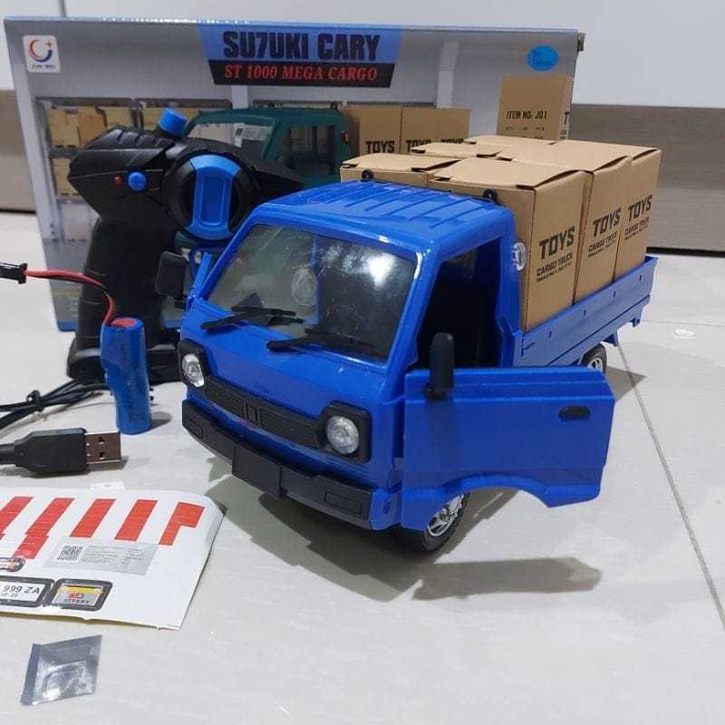 Jual MAINAN MOBIL REMOTE CONTROL, RC PICK UP CARGO BISA BUKA PINTU ...