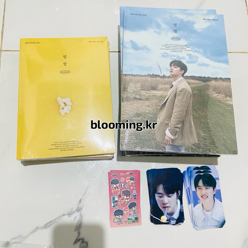 Jual [READY STOCK] EXO D.O. - 3rd Mini Album [BLOSSOM] x KTOWN4U | Shopee Indonesia