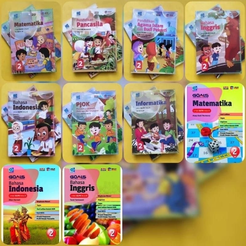 Jual Buku Pelajaran Kurikulum Merdeka Kelas 2 SD/Mi (Grafindo) | Shopee Indonesia