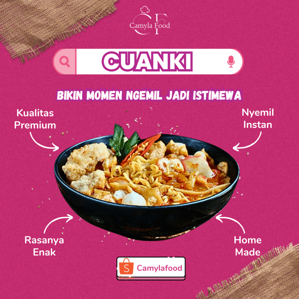 Jual Cuanki Instan Jajanan Bandung - Cuanki Camylafood | Shopee Indonesia