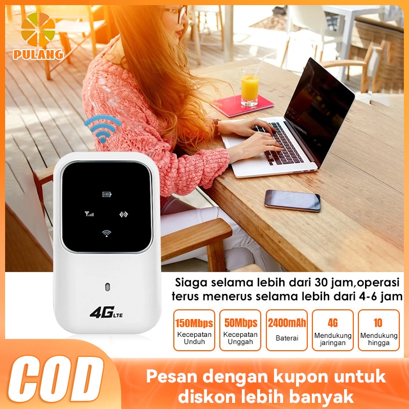 Jual Pulang Modem Wifi Mifi Telkomsel 4G Lte 2400mAh 100 Mbps 4G ...