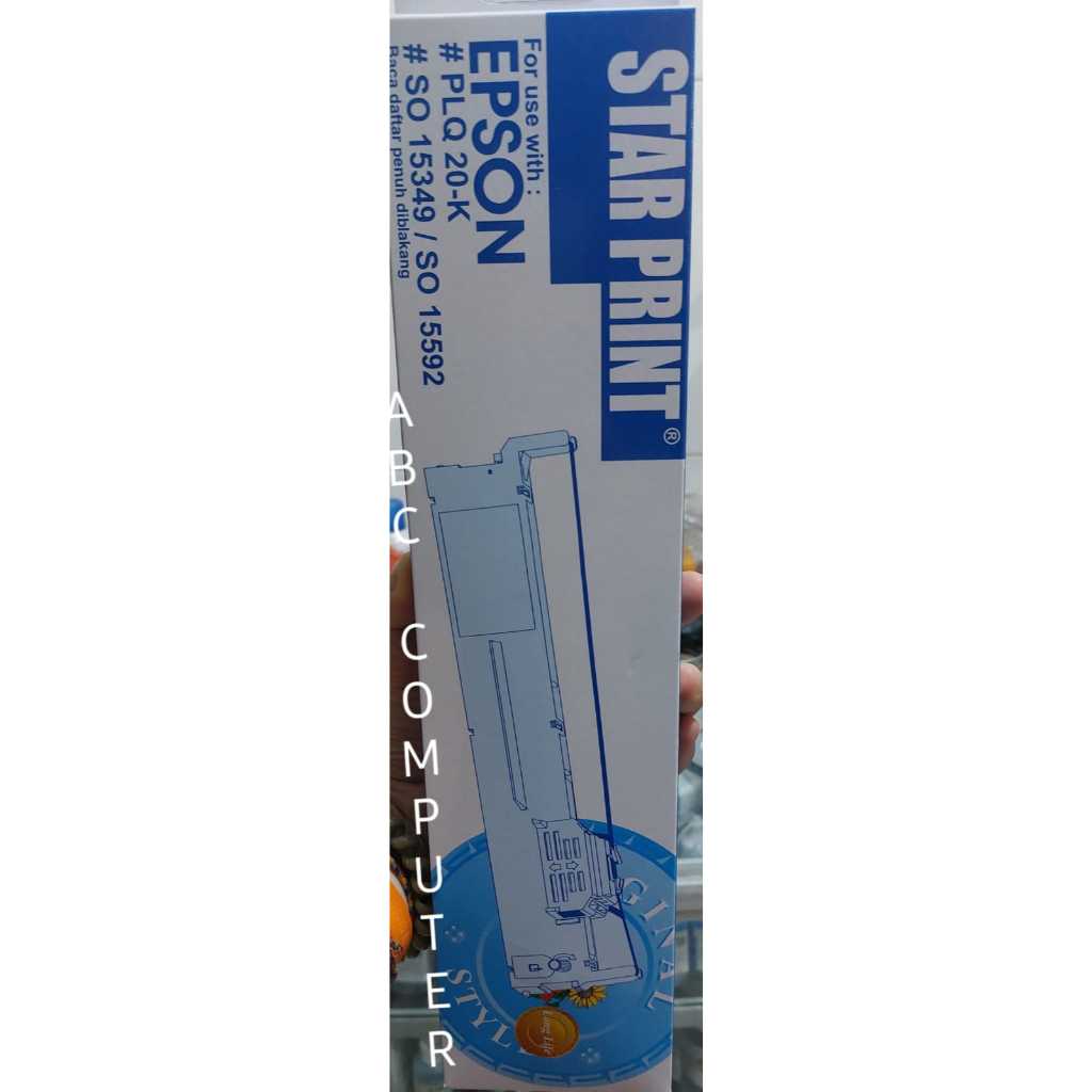 Jual Ribbon Catridge Epson Starprint PLQ20/ PLQ 30 ( Pita + Sarang ...