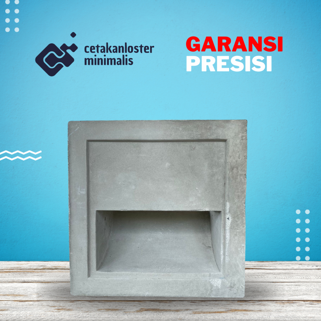 Jual Cetakan Loster Beton Motif jalusi horison Ukuran 20x20 tebal 10cm ...