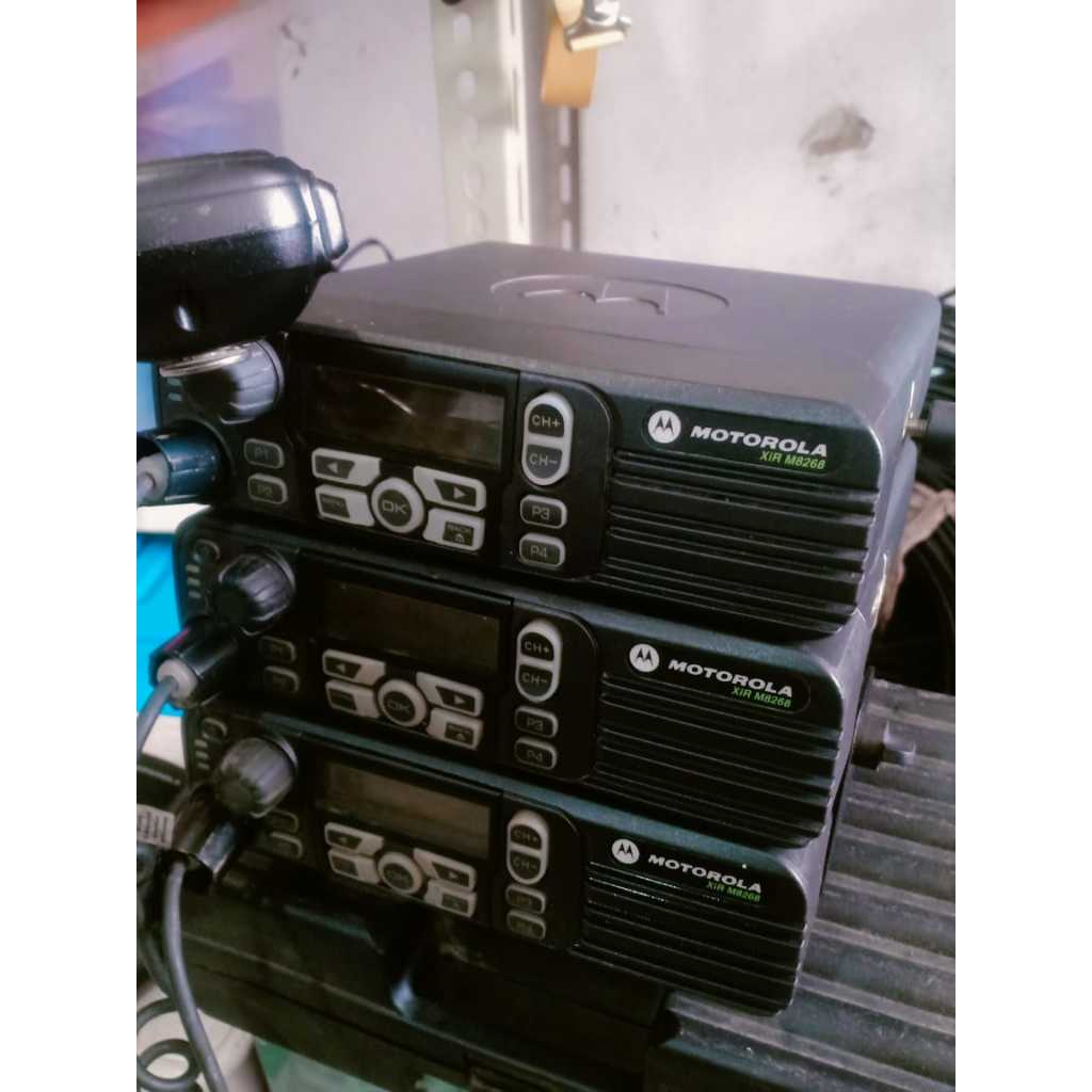 Jual RIG MOTOROLA XIR M8268 FREKUENSI 800MHZ DIGITAL TRUNKING DAN GPS ...