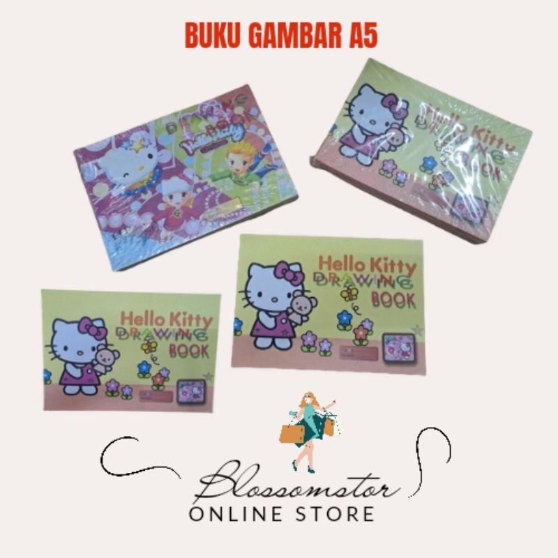 Jual BUKU GAMBAR A5 Anak / Drawing book kecil | Shopee Indonesia