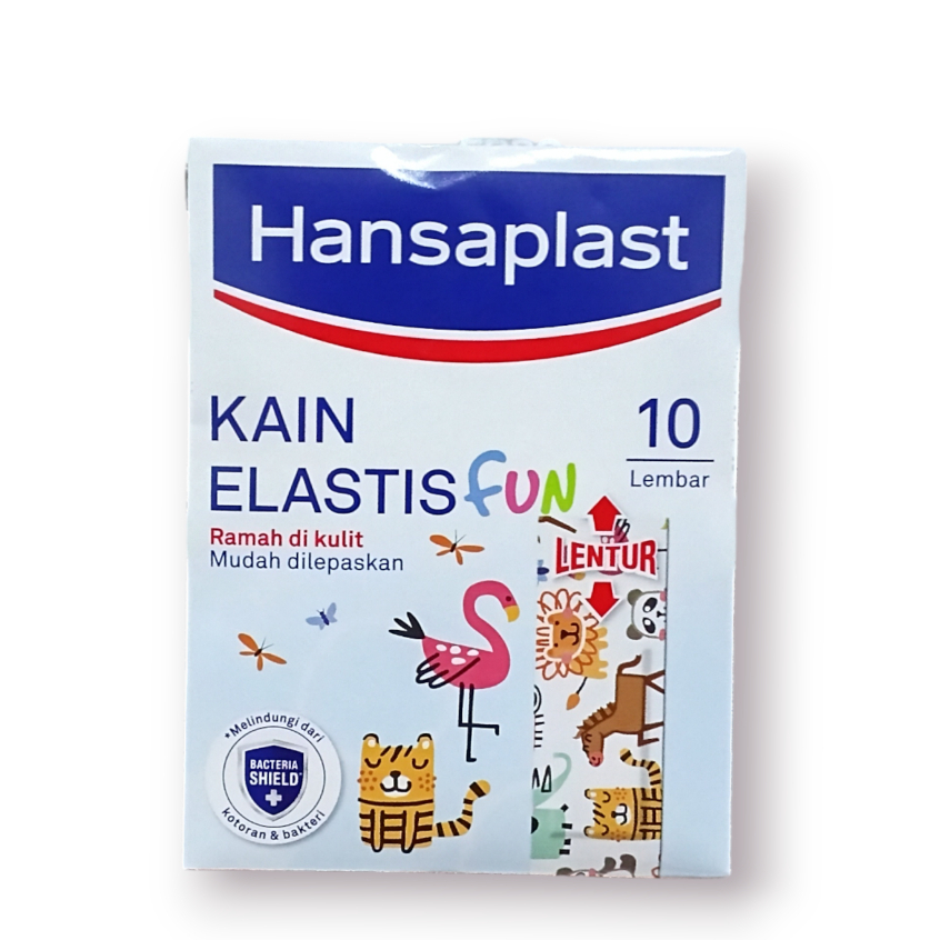 Jual Hansaplast kain elastis fun isi 10 lembar | Shopee Indonesia