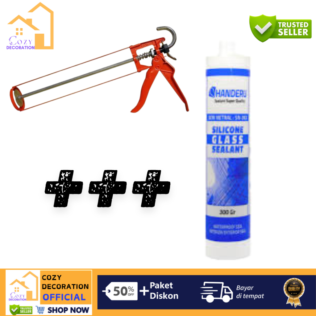 Jual [ PROMO ] LEM SEALANT SEALENT DAN ALAT PUTAR LEM SEALENT | HIGH ...