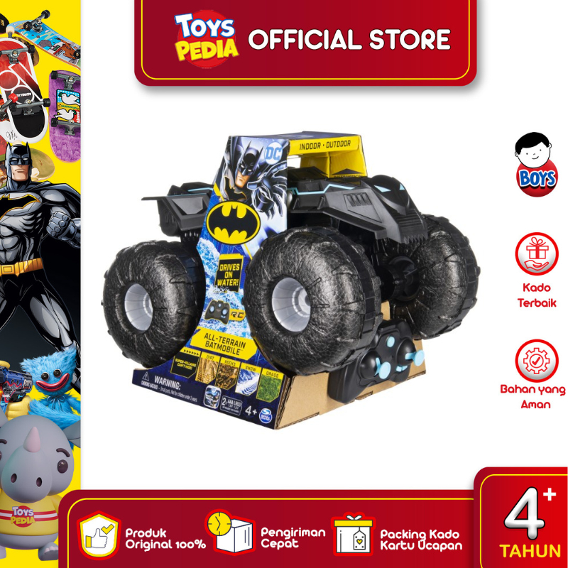 Jual Mainan Remote Control Spin Master Batman All Terrain Batmobile ...