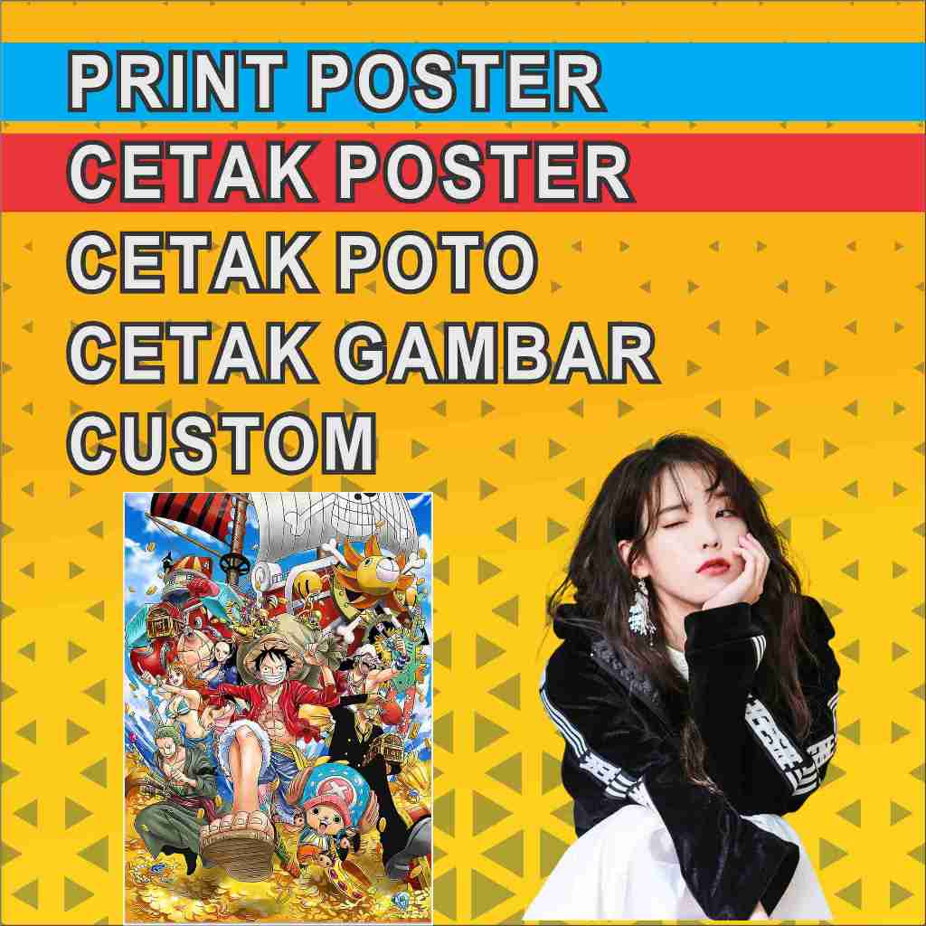 Jual POSTER DINDING // CETAK POSTER GAMBAR // FOTO UKURAN POSTER ...