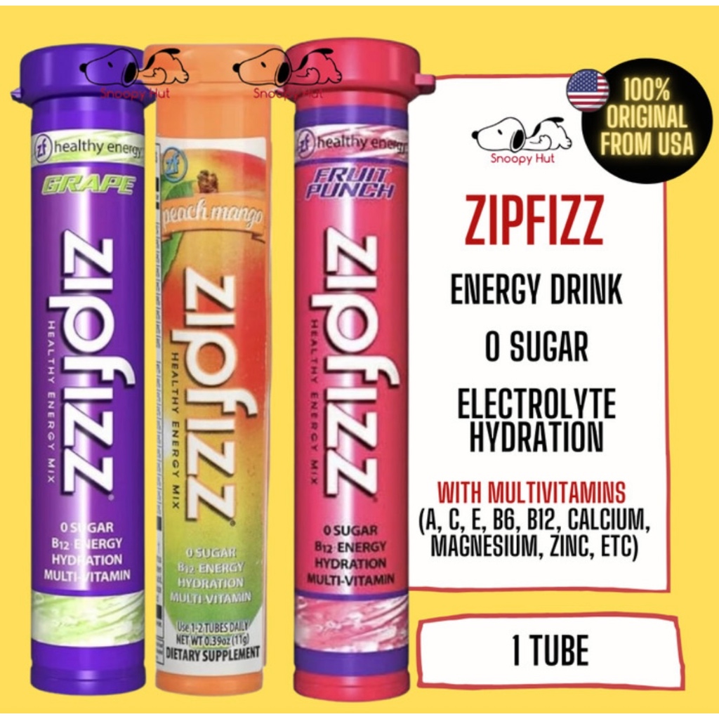 Jual Zipfizz Energy Drink - Zero Sugar Multivitamins | Shopee Indonesia
