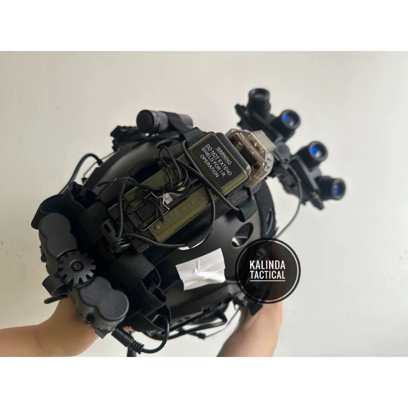 Jual Custom Paket Tactical Helm with Aksesoris GPNVG 18 Headphone ...