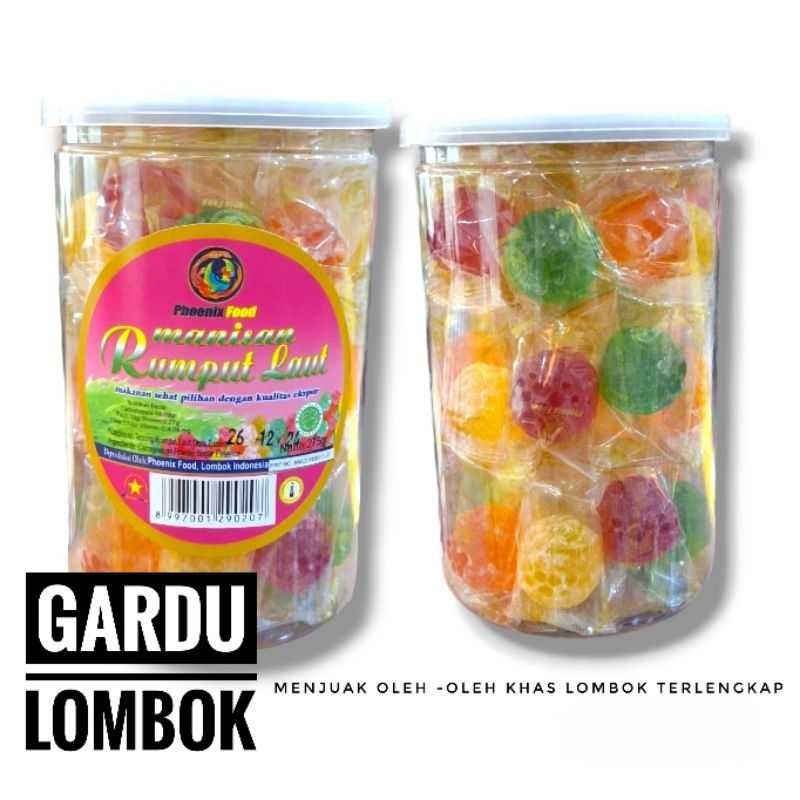 Jual Manisan Rumput Laut phoenix Toples 275 gram (oleh -Oleh Khas ...