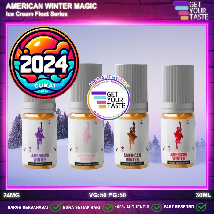 Jual Liquid R57 American Winter Magic Ice Cream Float Salt Nic 30ML by ...