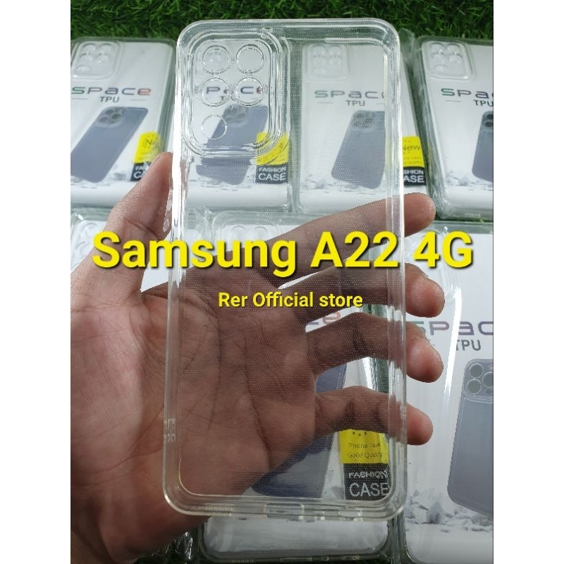Jual Silikon Soft case bening Space Samsung A22 4G | Shopee Indonesia