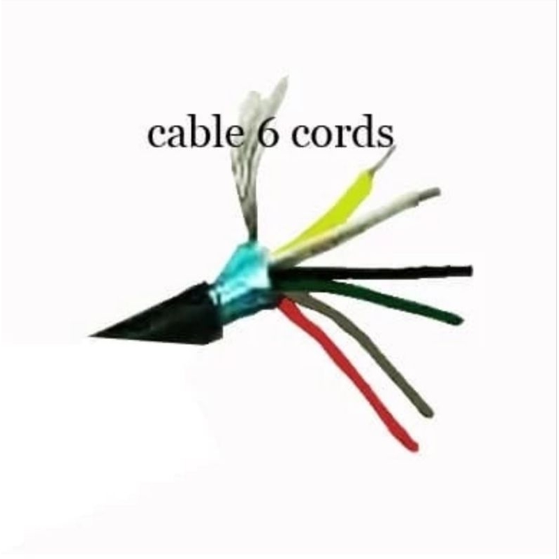 Jual Kabel Data Sensor isi 6 serabut 24 AWG Brother Union 1 Meter ...