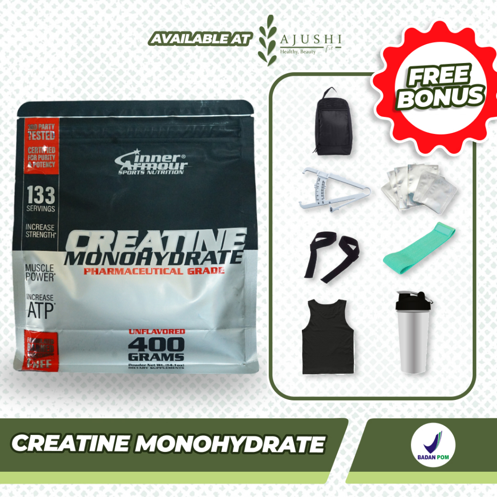 Jual Inner Armour Creatine Monohydrate 400 Gram | Shopee Indonesia
