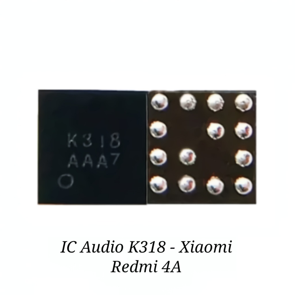 Jual IC AUDIO XIAOMI REDMI 4A/NOTE 4X (K318) | Shopee Indonesia