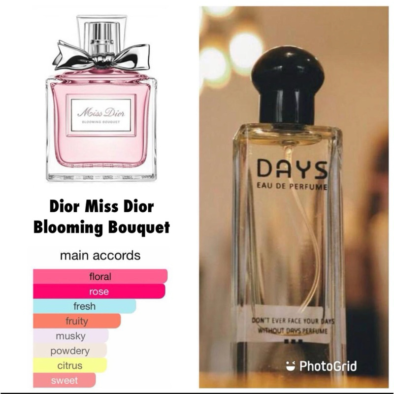 Jual DAYS PERFUME inspired by Miss D Blooming Bouquet | Shopee Indonesia