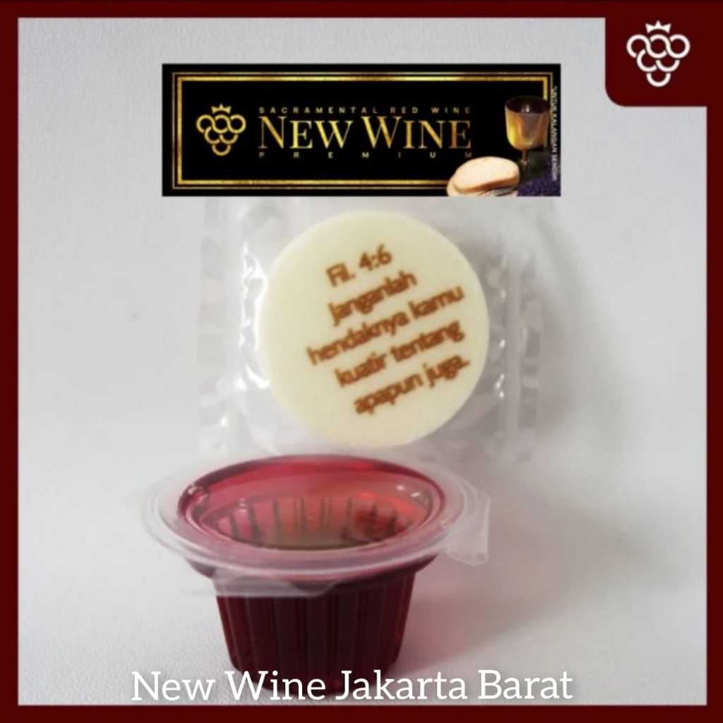 Jual Perjamuan Kudus Cup Premium + Hosti Ayat Kecil Isi 1 Cup | Shopee ...