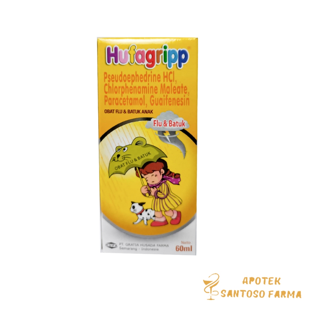 Jual HUFAGRIP FLU & BATUK SYR 60 ML | Shopee Indonesia