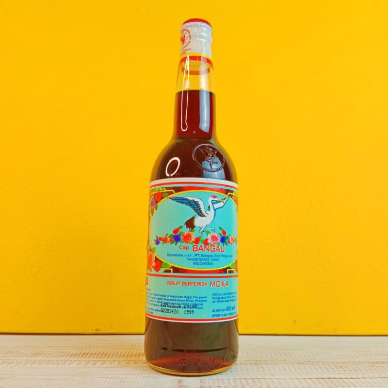 Jual Sirop Sirup Bango Cap Bangau Rasa Moka 620ml | Shopee Indonesia