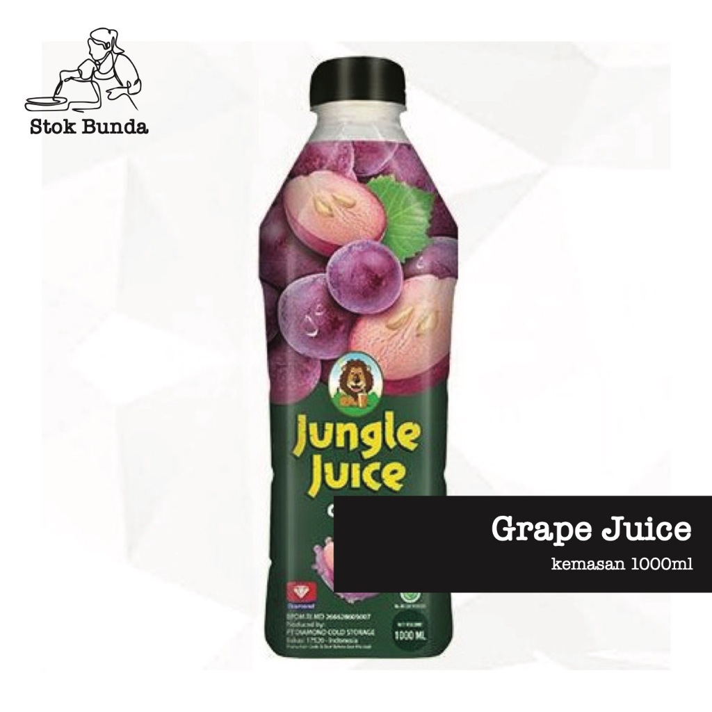 Jual Jungle Grape Juice / Jus Sari Buah Anggur kemasan 1000ml | Shopee ...