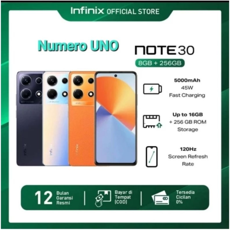 Jual Infinix Note 30 8+8*/256gb | Shopee Indonesia