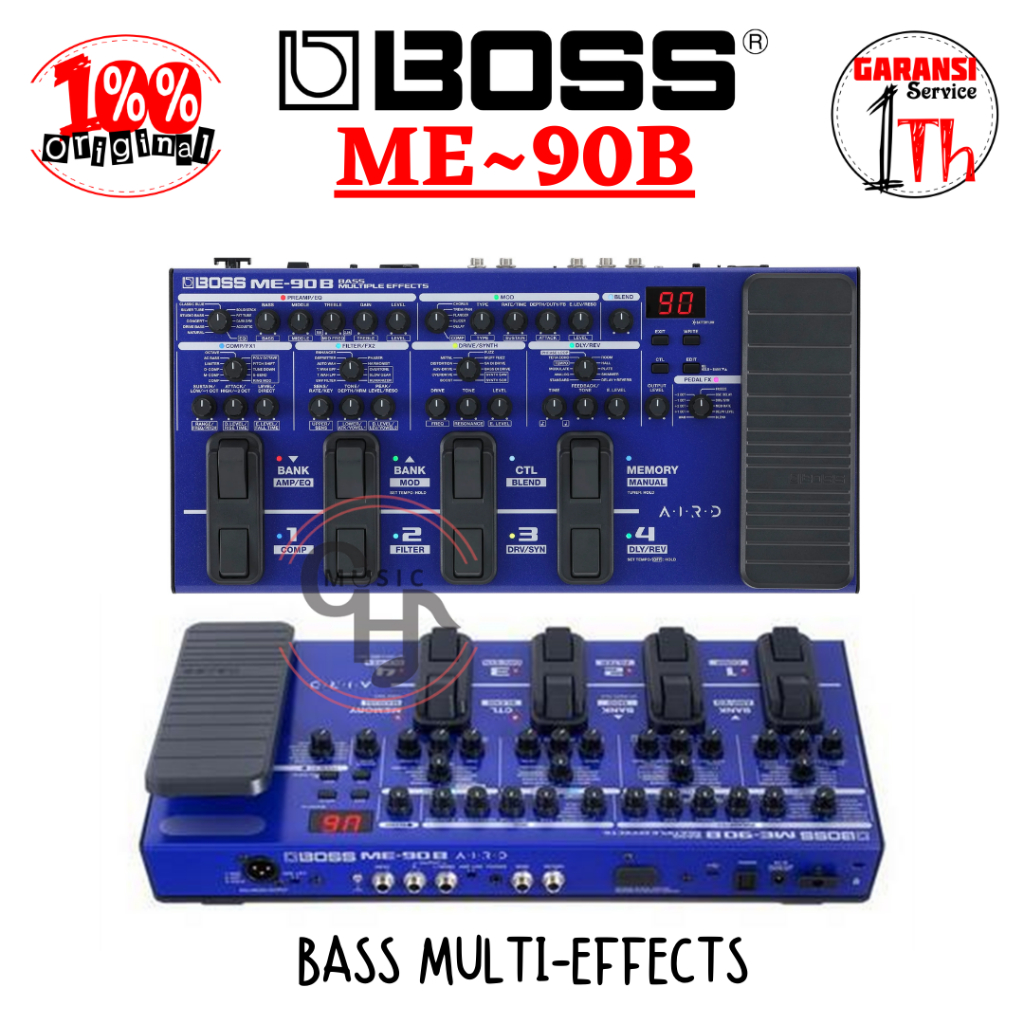 Jual Boss ME90B Bass Multiple Effect BOSS ME-90B Effect Bass Original | Shopee Indonesia