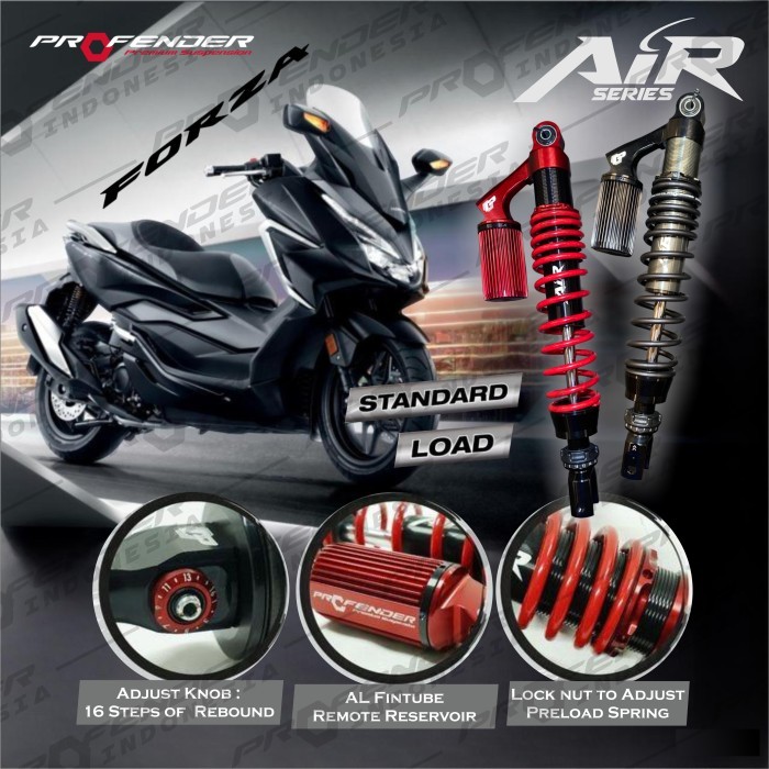 Jual AIR Series - Suspensi Shock Sockbreaker PROFENDER Motor Bike ...