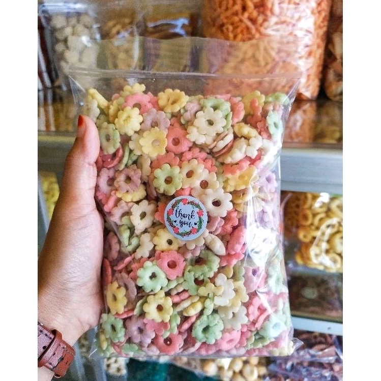 Jual Ajisan sakura 250gr | Riri snack jadul warna - warni | Shopee ...