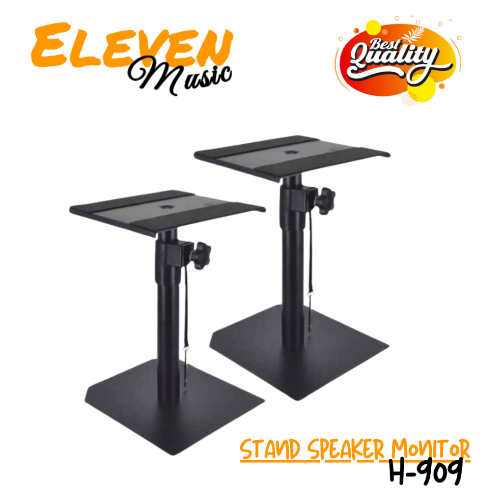Jual Stand Speaker Monitor Meja Model Pendek Stand Speaker Flat Studio ...