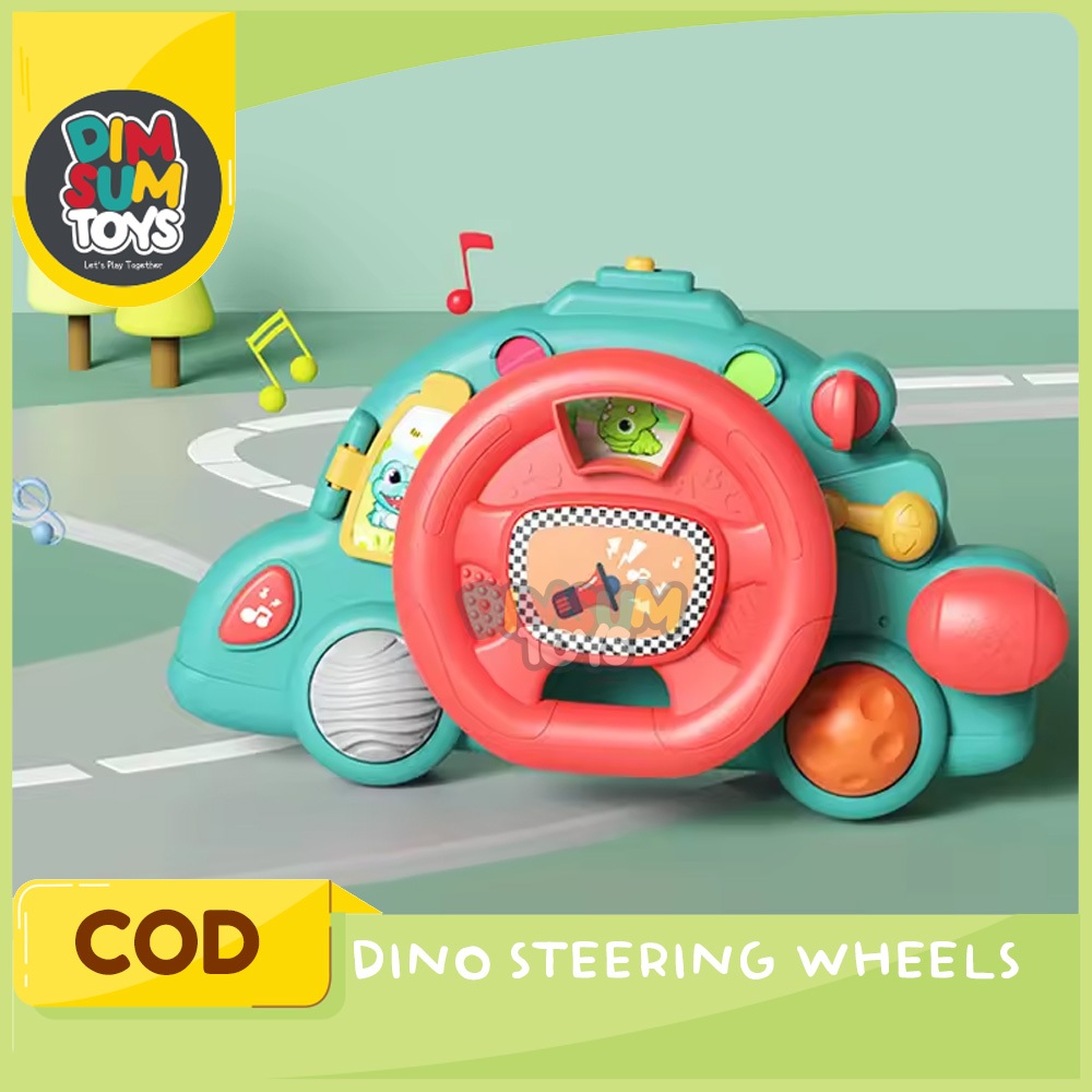 Jual Mainan Setir Mobil Simulasi Dino Steer Simulator Car Multifungsi ...