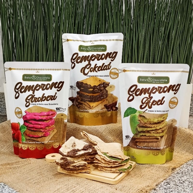 Jual Batu Chocolate - Semprong Khas Batu Malang | Shopee Indonesia