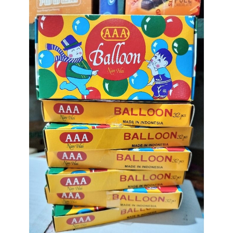 Jual AAA Ballon Nan Hai ( 1 Kotak isi 32 Pcs ) | Shopee Indonesia