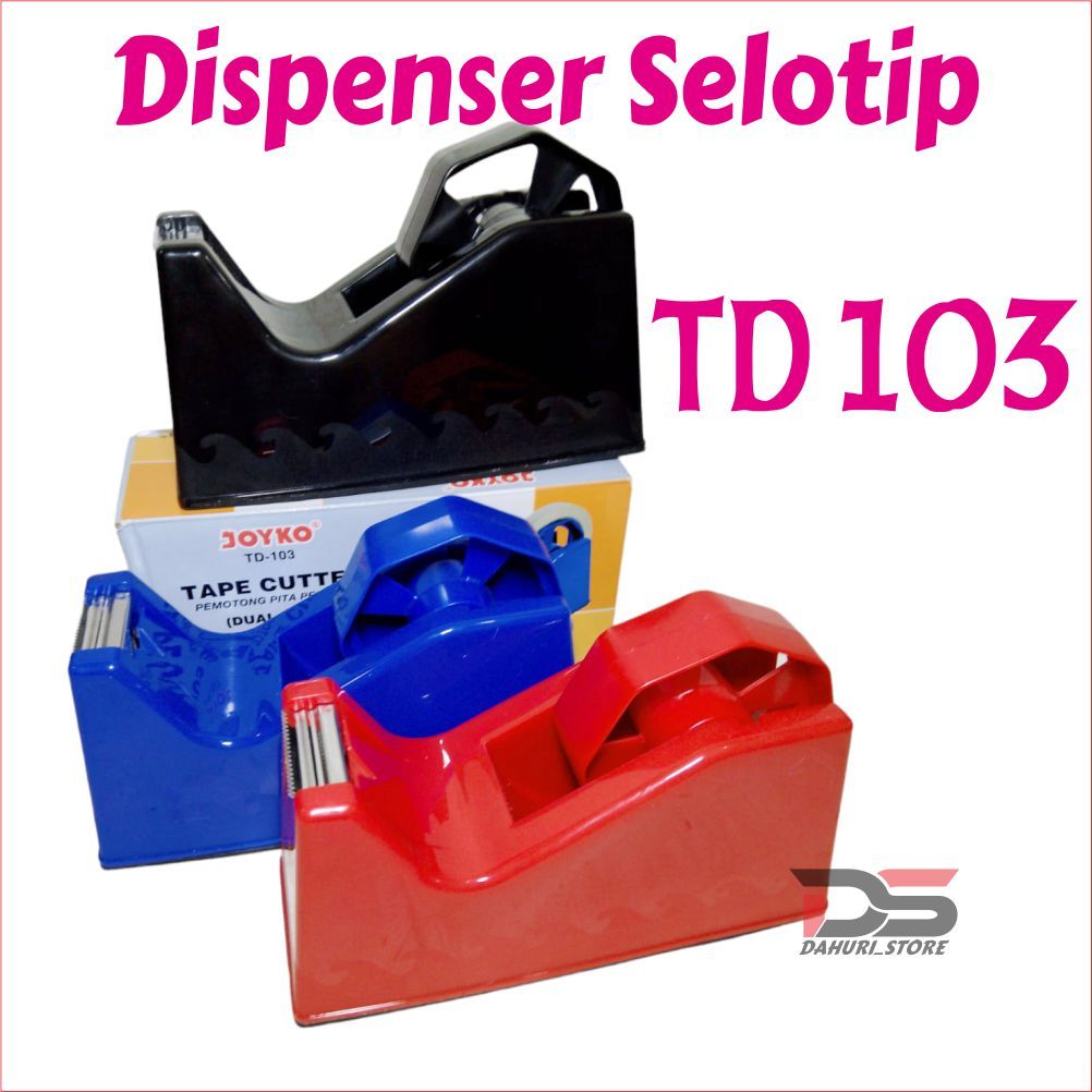 Jual Tape CUTTER SOLATIP Dispenser SOLATIP Joyko TD 103 Tape Cutter ...