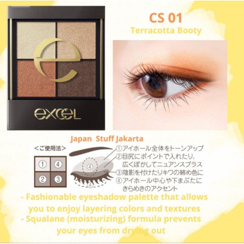 Jual Sana EXCEL Real Close Shadow Original made in Japan | Shopee Indonesia