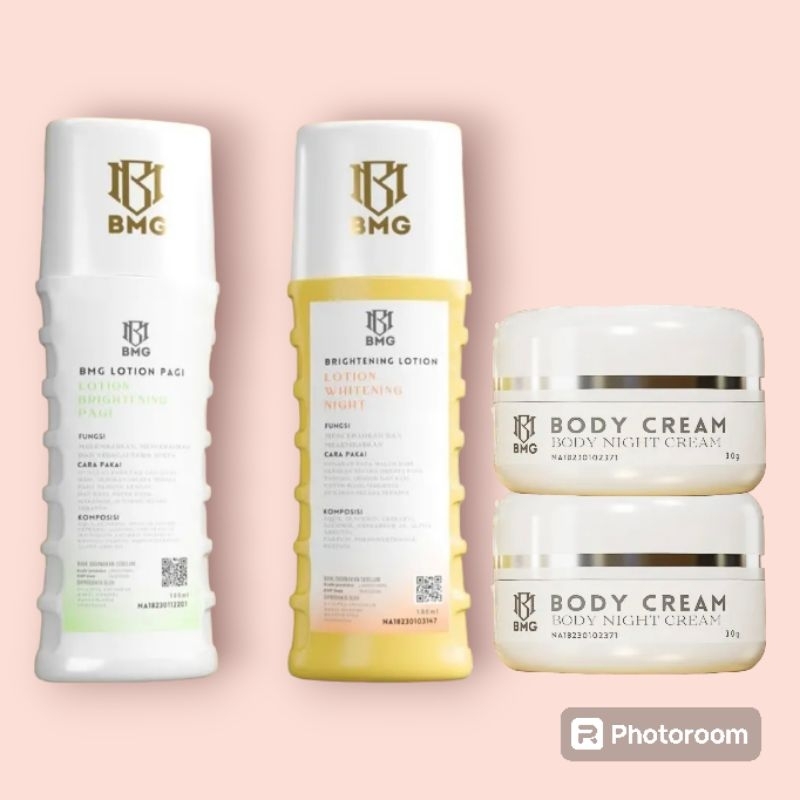 Jual PAKET BMG BRIGHTENING CEPAT PUTIH ( 1 LOTION KUNING 1 LOTION PUTIH ...