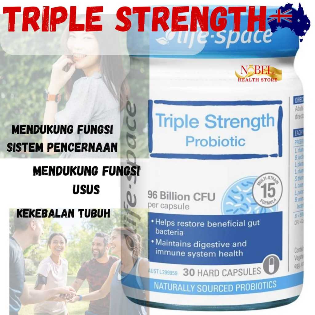 Jual life space triple strength probiotic 30 capsules | Shopee Indonesia