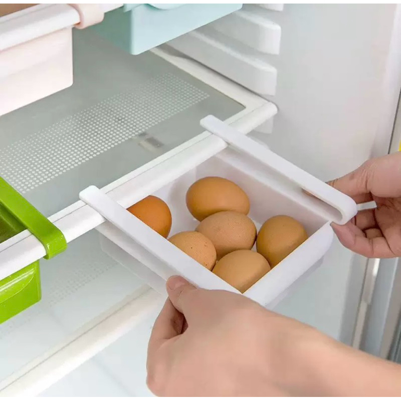 Jual Rak Kulkas Multifungsi - Storage Refrigerator Box Organizer - Rak ...