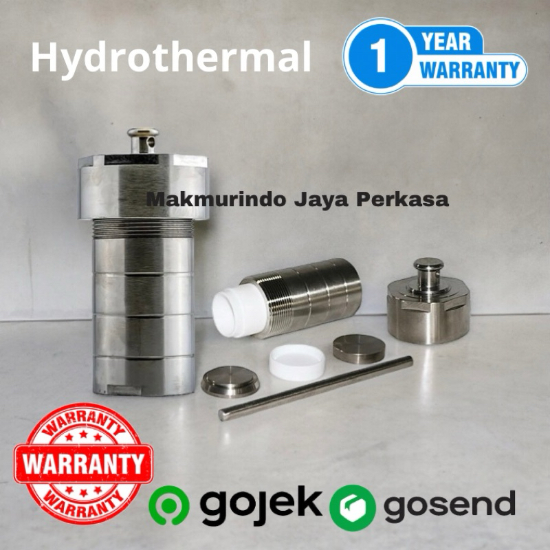 Jual Hydrothermal Autoclave Reactor Teflon Chamber Synthesis 100ml | Shopee Indonesia